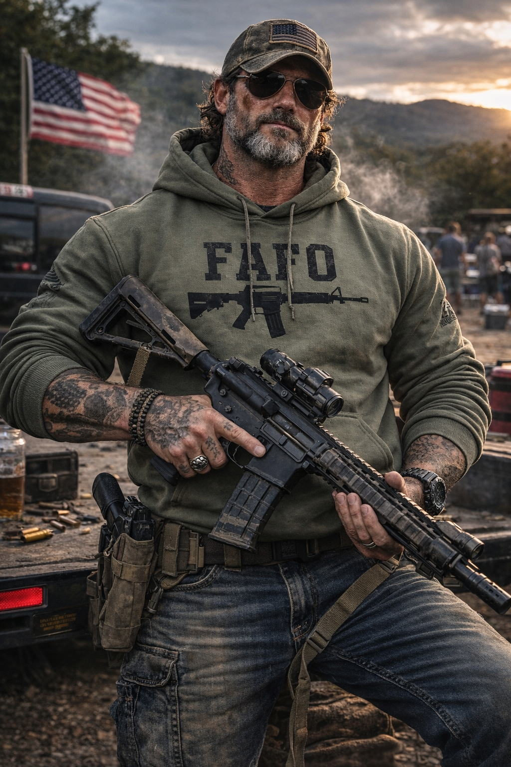 Patriotic Apparel & 2A Shirts for Men – Land of the Free Home of the Brave